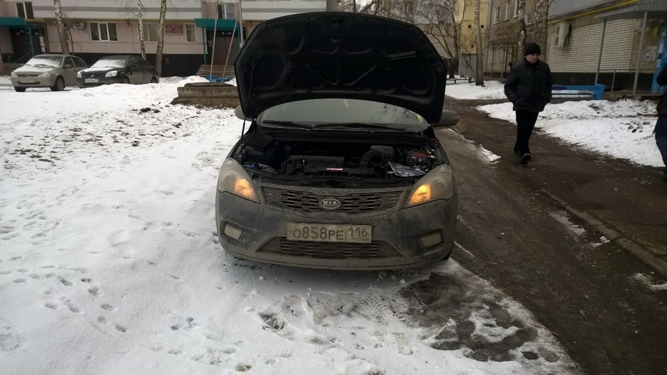 Дальний свет в пол накала или РХО-22 — KIA Ceed (1G), 1,6 л, 2011 года ...
