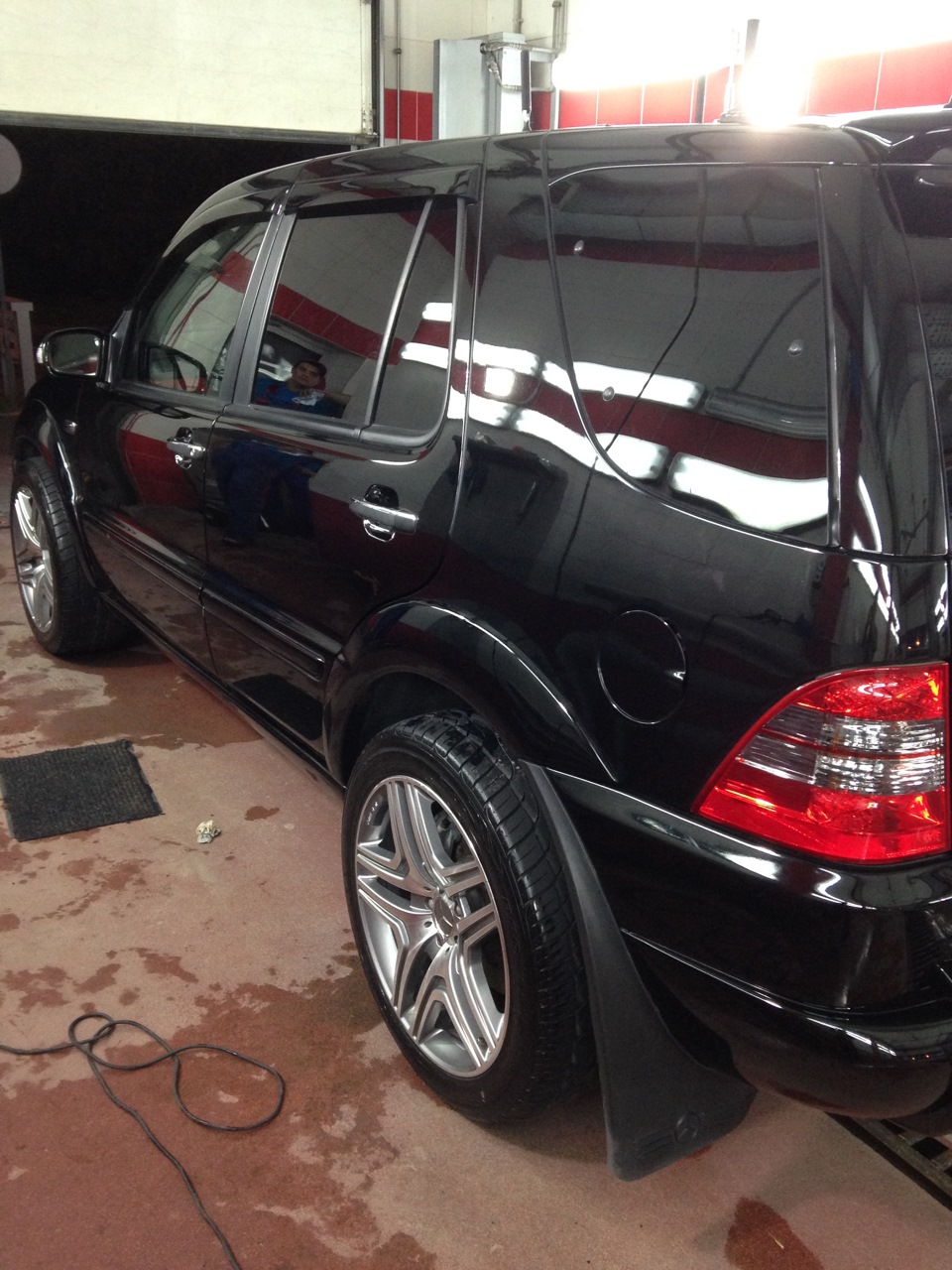 На зависть завистникам… — Mercedes-Benz ML 55 AMG (W163), 5,5 л, 2001 ...