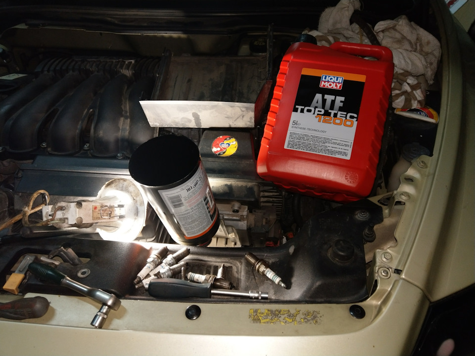 ТО + прокладка вып коллектора и клапан B4 — Volvo S40 (2G), 2,4 л, 2005 ...