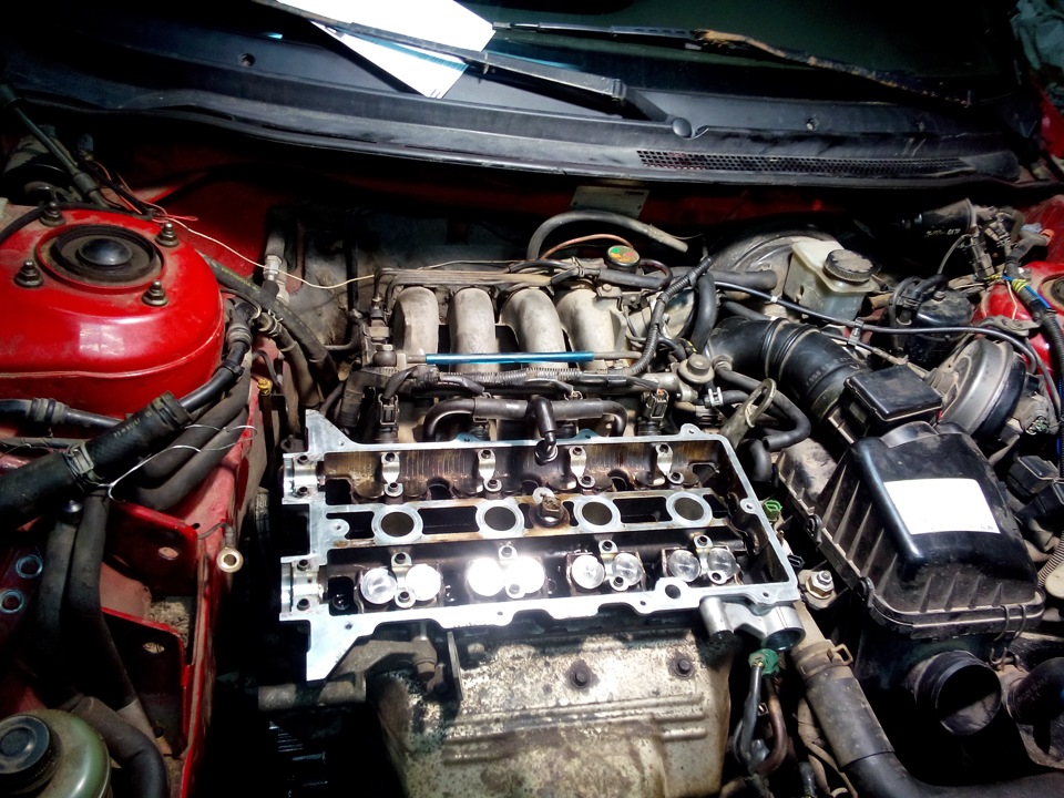 Ремонт двигателя — Mazda 626 IV (GE), 2 л, 1993 года | поломка | DRIVE2