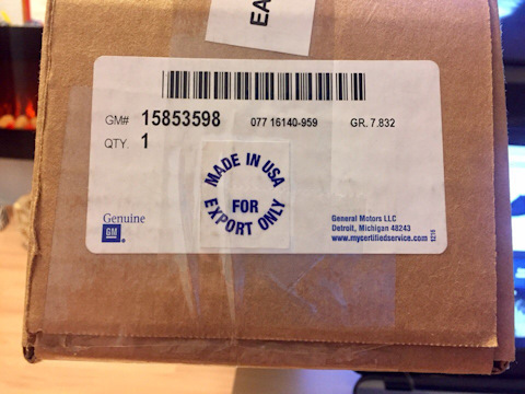 15853598 Бампер GM | Запчасти на DRIVE2