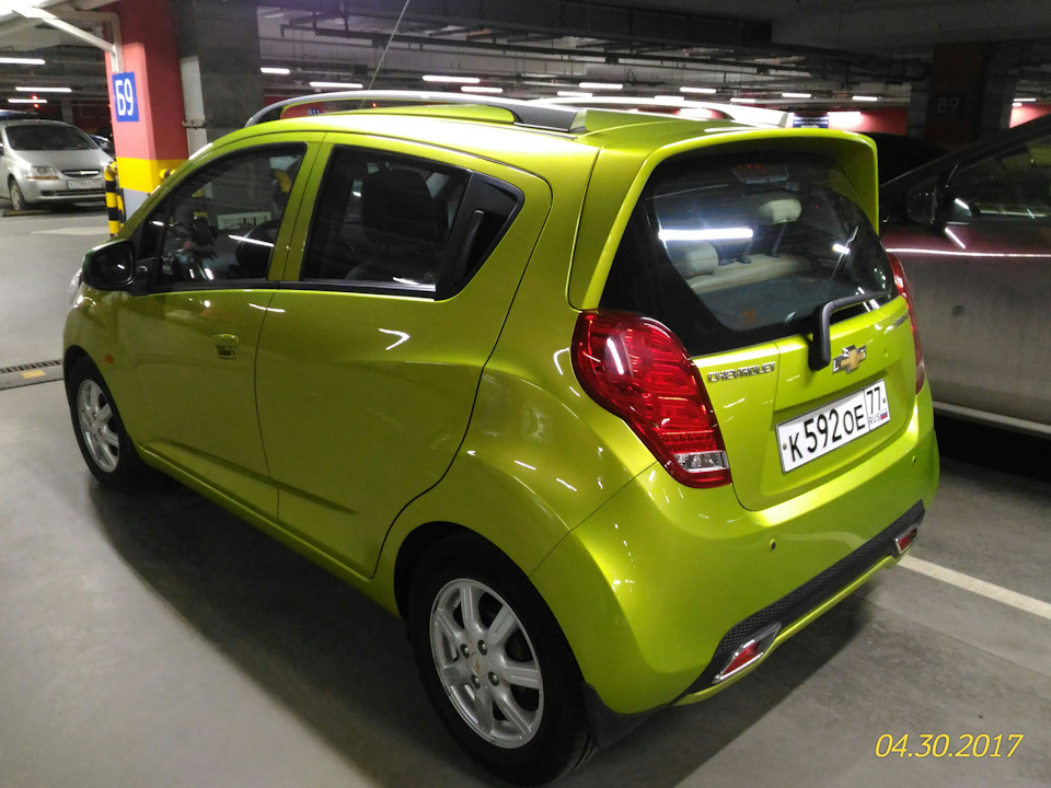 Наконец-то тепло! — Chevrolet Spark (M300), 1,2 л, 2011 года ...