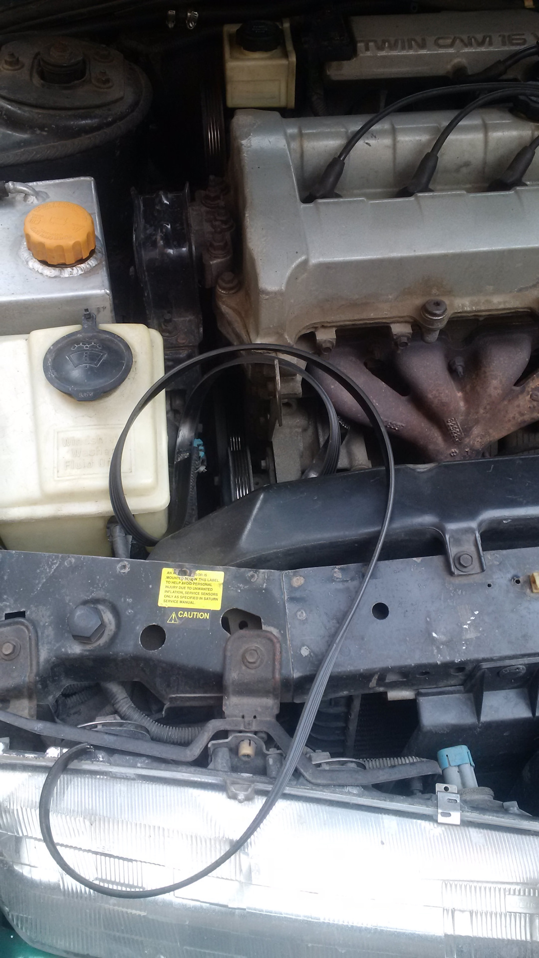 ремень — Saturn SW (84-Type), 1,9 л, 1993 года | фотография | DRIVE2