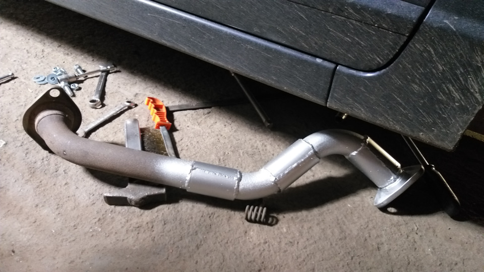 Глушитель — Honda Civic 4D (8G), 1,8 л, 2007 года | визит на сервис ...