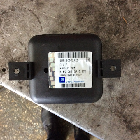 90502721 Бачок вакуумный впускного патрубка GM | Запчасти на DRIVE2