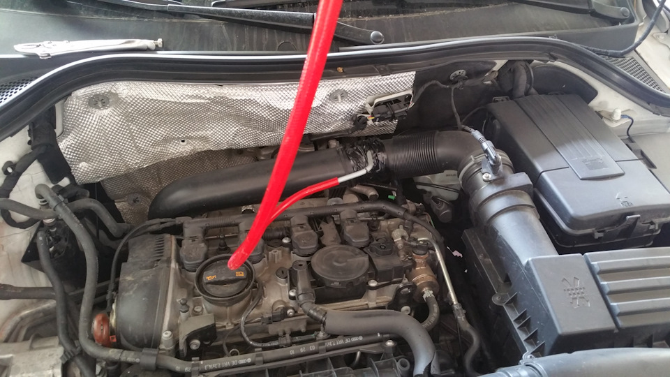 Engine Carbon Cleaning — Volkswagen Tiguan (1G), 2 л, 2011 года | мойка ...