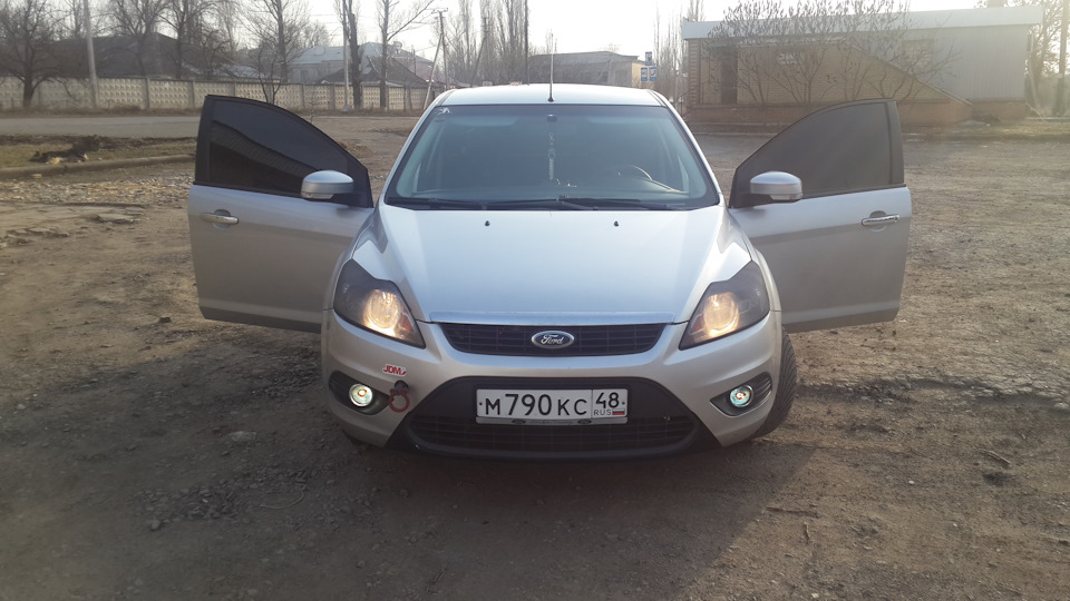 обклейка губы под ST — Ford Focus Hatchback II, 1,6 л, 2011 года ...