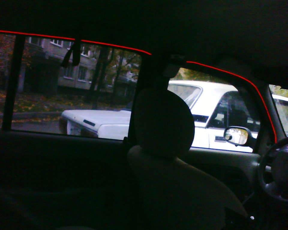 Гибкий (холодный) неон перекочевал в ford — Renault Symbol, 1,4 л, 2005 ...