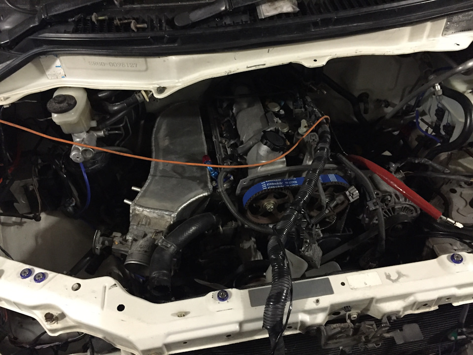 Подготовка к свапу часть 7 Установка 3S-GTE — Toyota Lite Ace Noah, 2 л ...