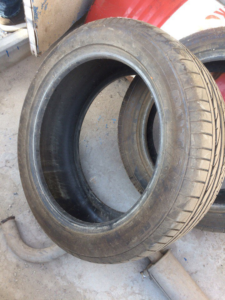 Есть пара Бриджстоун potenza RE050A R17\215\50 — BMW 3 series (E36), 1 ...