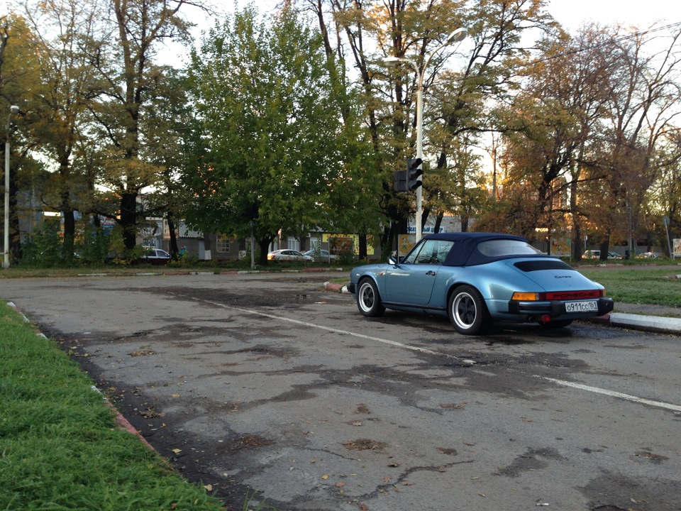 It`s winter time… — Porsche 911 (930), 3,2 л, 1986 года | наблюдение ...