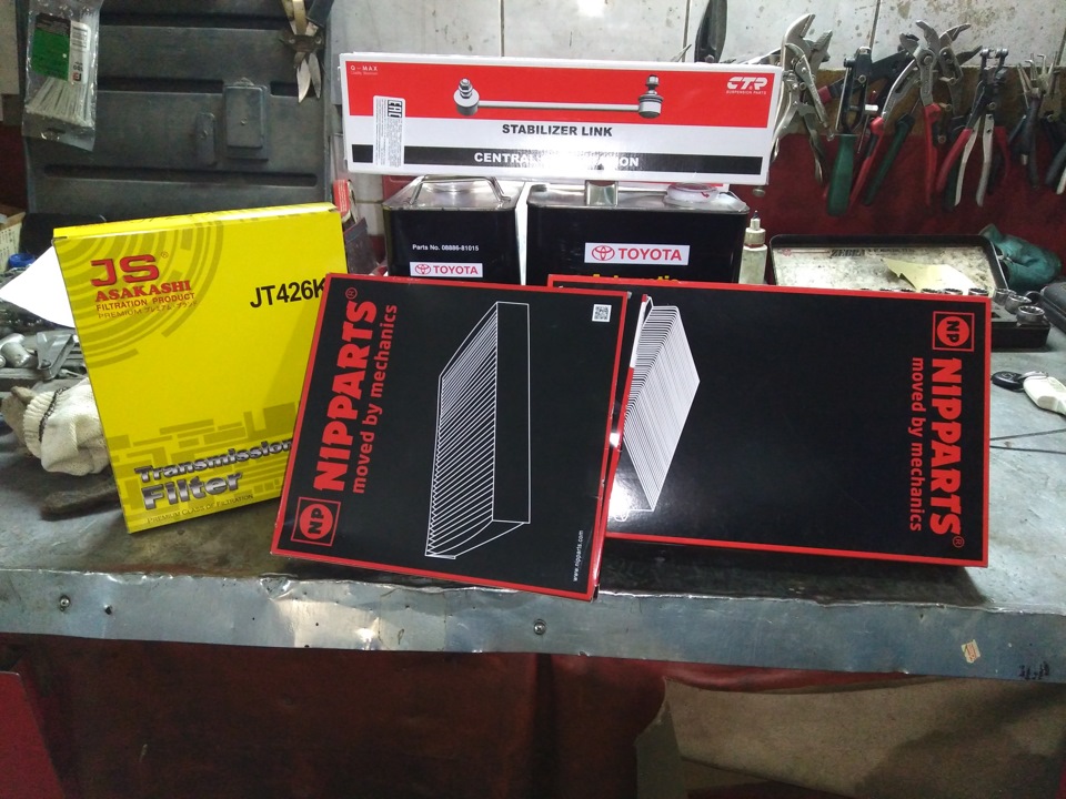 Первое ТО — Lexus RX (1G), 3 л, 2000 года | плановое ТО | DRIVE2