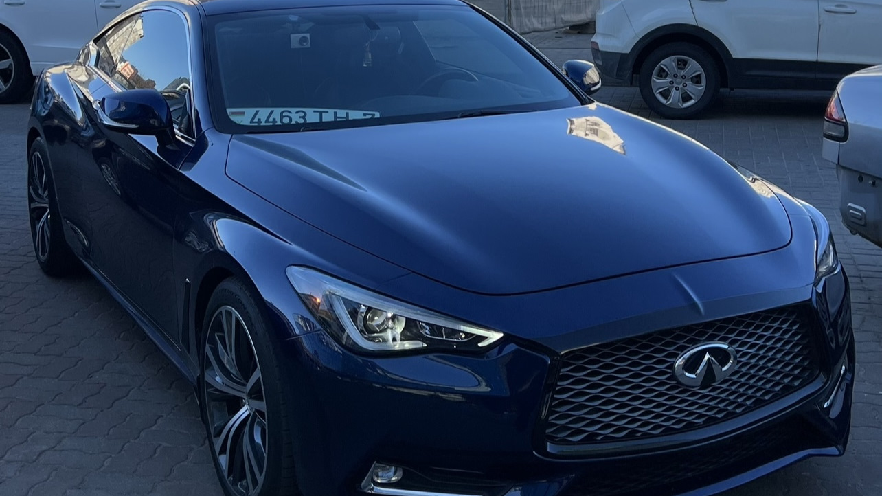 Infiniti Q60 (2G) 3.0 бензиновый 2018 | Blue Diamond на DRIVE2