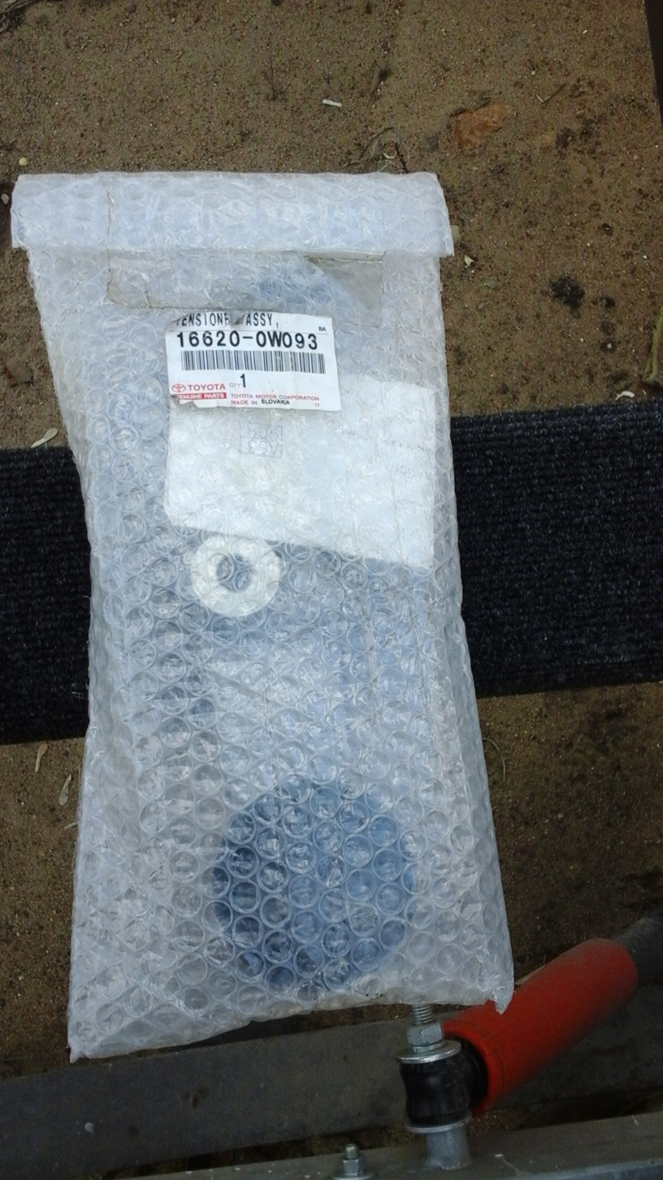 166200W093 Натяжитель ремня TOYOTA LEXUS | Запчасти на DRIVE2