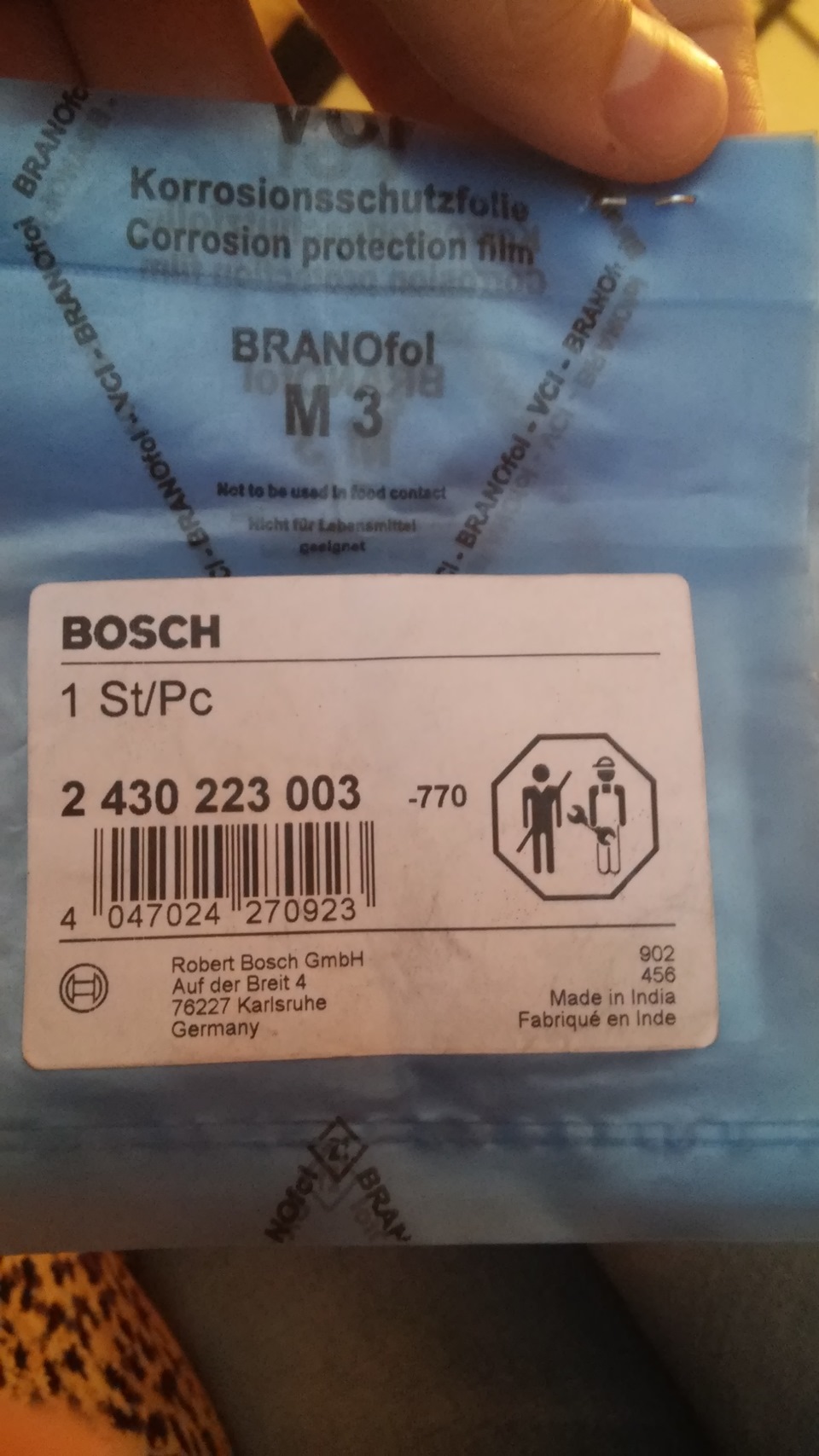 уплотнительные кольца форсунок — Opel Zafira A, 2 л, 2001 года ...