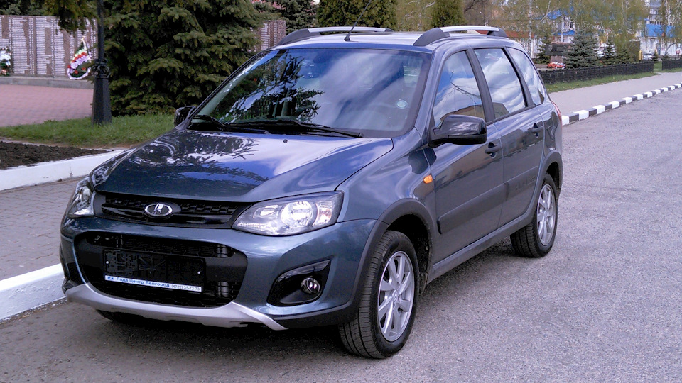 2000 км — Lada Kalina Cross, 1,6 л, 2016 года | наблюдение | DRIVE2