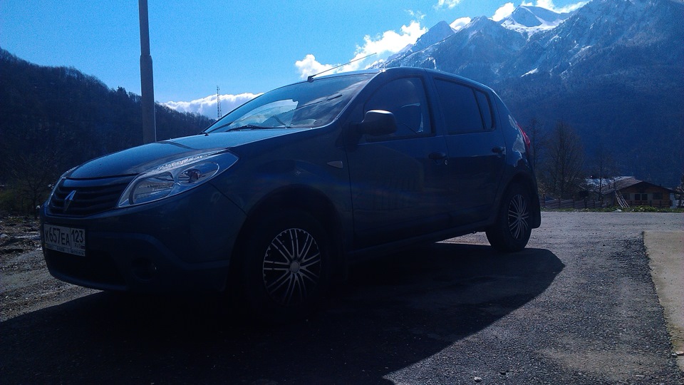 Плюсы и минусы +-= — Renault Sandero 1G, 1,6 л, 2012 года | просто так | DRIVE2