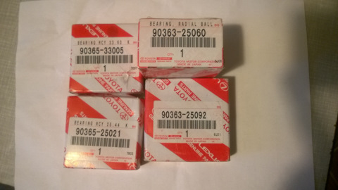 9036525021 Подшипник кпп TOYOTA LEXUS | Запчасти на DRIVE2