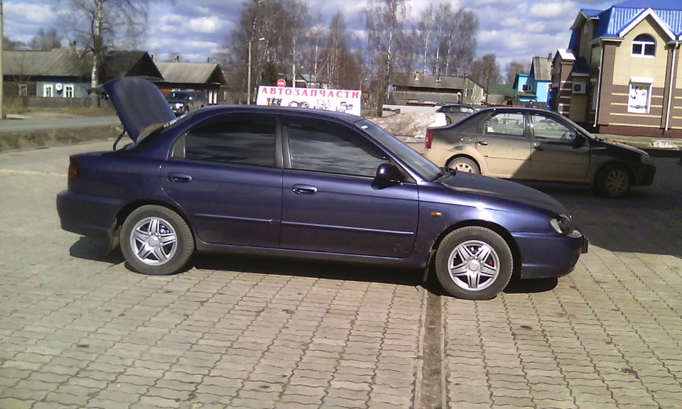 очередные колпаки — KIA Spectra, 1,6 л, 2006 года | колёсные диски | DRIVE2