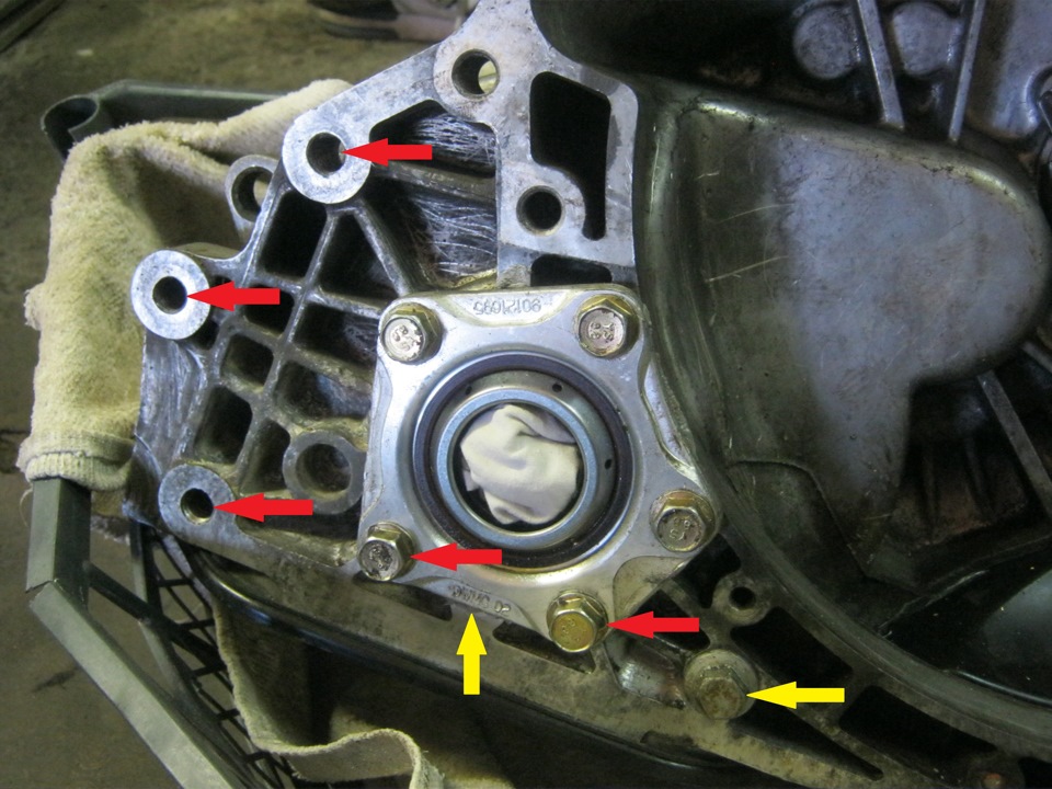 Замена КПП F18WR 3.74 на F20 4х4 3.72 — Opel Astra F, 2,8 л, 1997 года ...