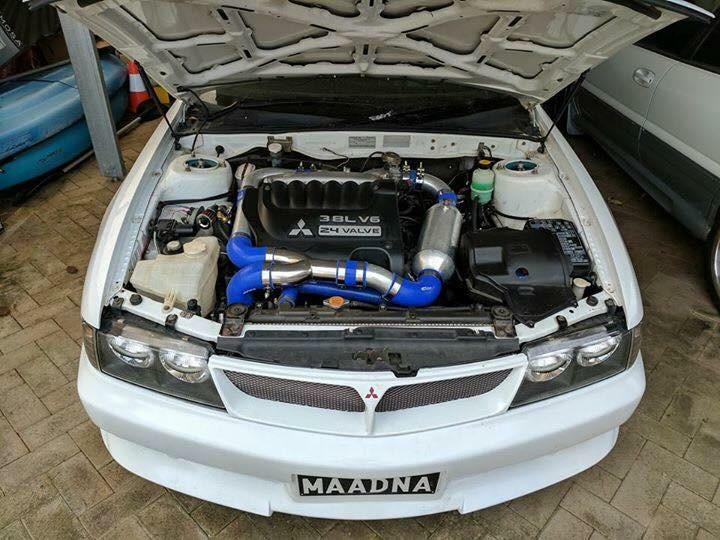 6G7 turbo’d — Mitsubishi Diamante (2G), 3,6 л, 2000 года | фотография ...