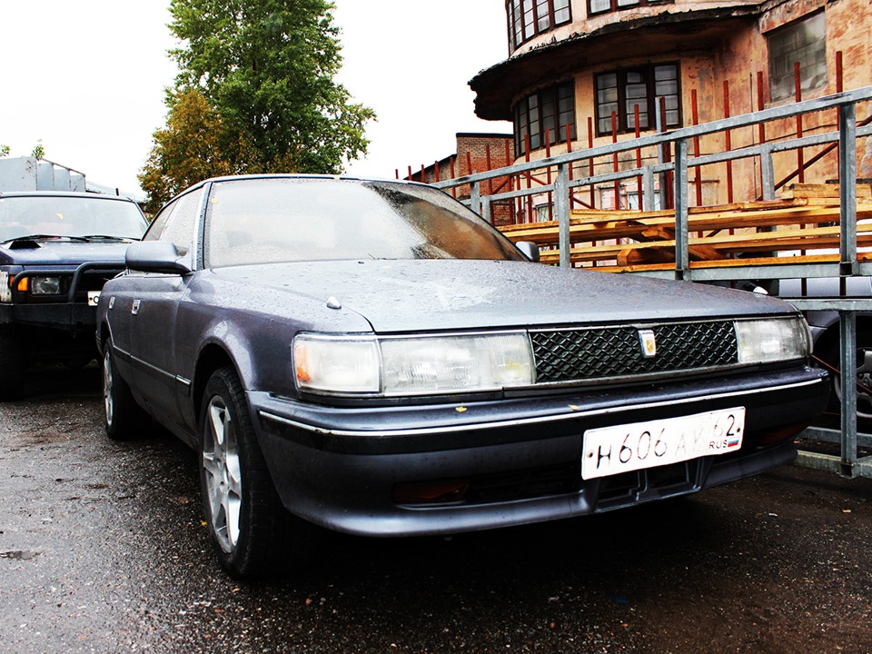 Немного фото в дождливый день — Toyota Chaser (80), 2 л, 1989 года ...