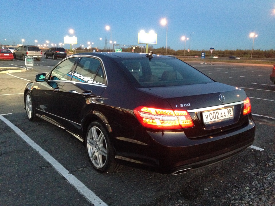 Последние фото на летней резине в этом сезоне. — Mercedes-Benz E-Class (W212), 3 л, 2010 года ...