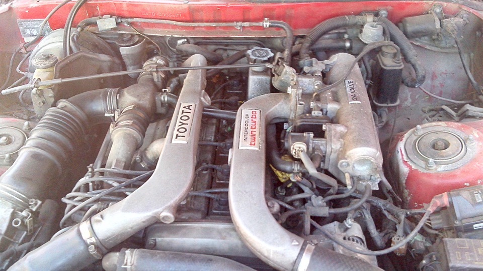1g gteu до и после переборки — Toyota Supra (70), 2,5 л, 1990 года ...