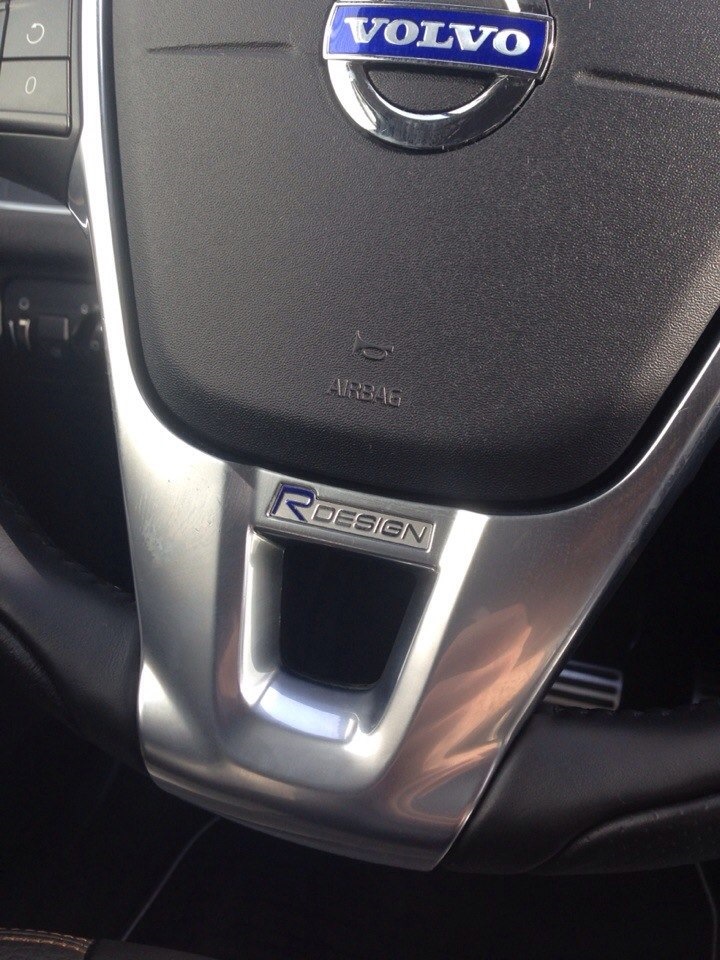 Интерьер салона R-Design + 2014 м.г. — Volvo XC60 (1G), 2,4 л, 2011 ...