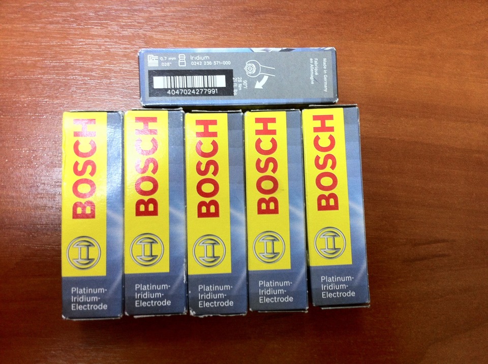 0242236571 Свеча зажигания BOSCH | Запчасти на DRIVE2