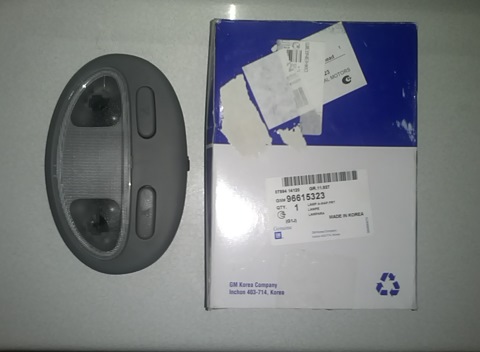 96615323 Плафон салона перед (потолок) GM | Запчасти на DRIVE2