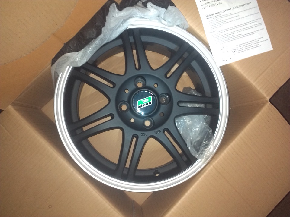 Диски Nitro Y4601 R15 — FAW Vita, 1,3 л, 2007 года | колёсные диски ...