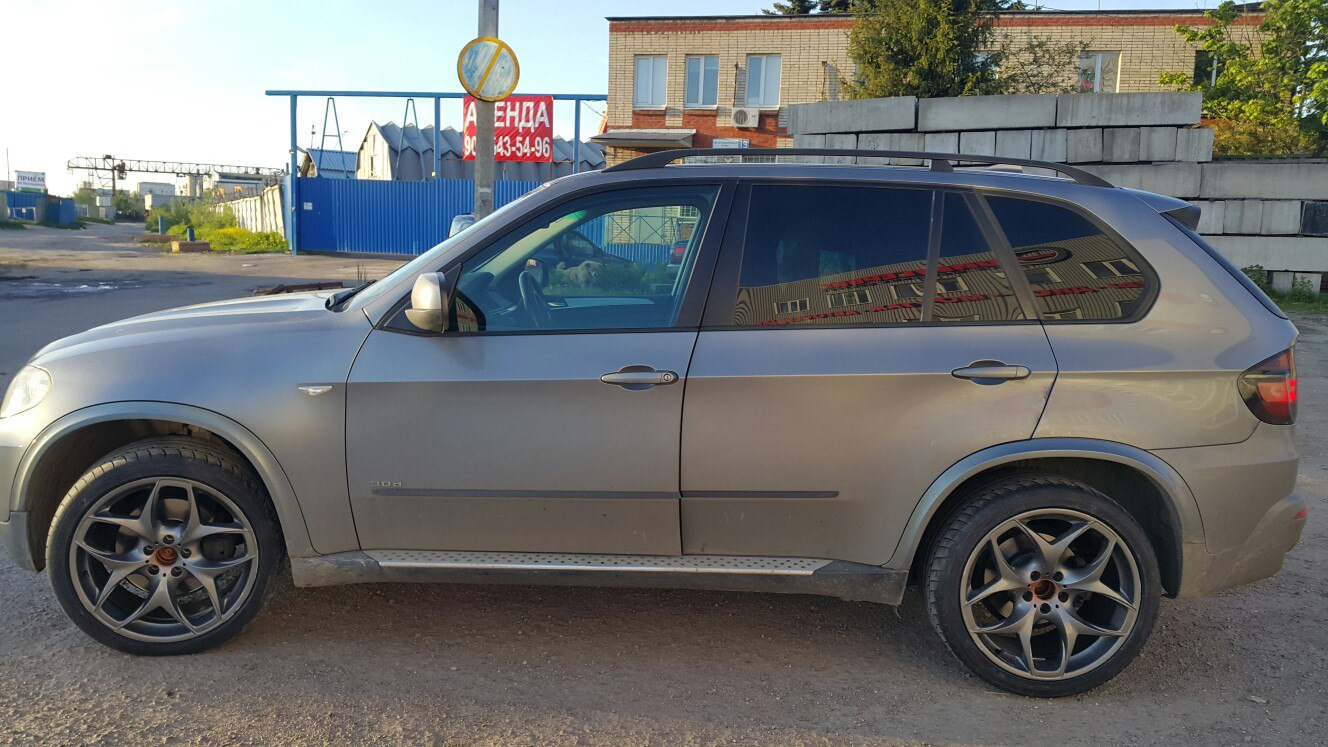 Поменял колеса — BMW X5 (E70), 3 л, 2007 года | колёсные диски | DRIVE2