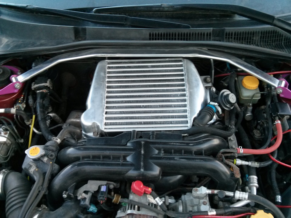 Новый кулер — Subaru Legacy (BL/BP), 2,5 л, 2004 года | тюнинг | DRIVE2