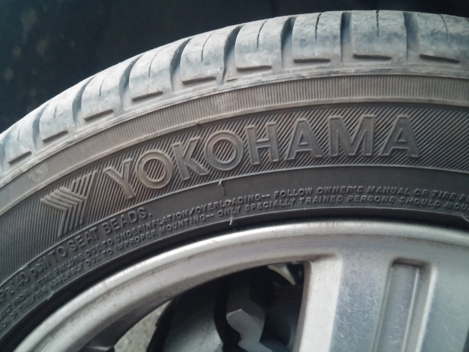 ТОРУСЫ/YOKOHAMA — Lada Гранта (1G), 1,6 л, 2015 года | колёсные диски ...
