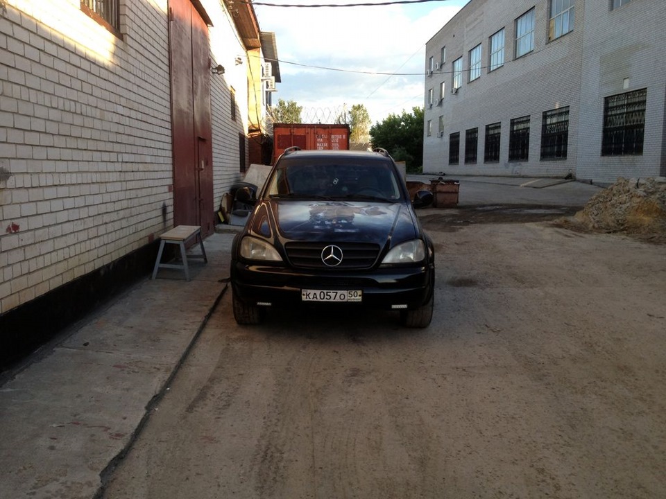 ПРосто фото! Обвес и фаркоп) — Mercedes-Benz M-Class (W163), 4,3 л ...