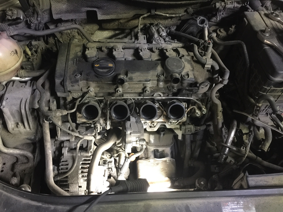 Замена корпуса масляного фильтра — Vag-service на DRIVE2