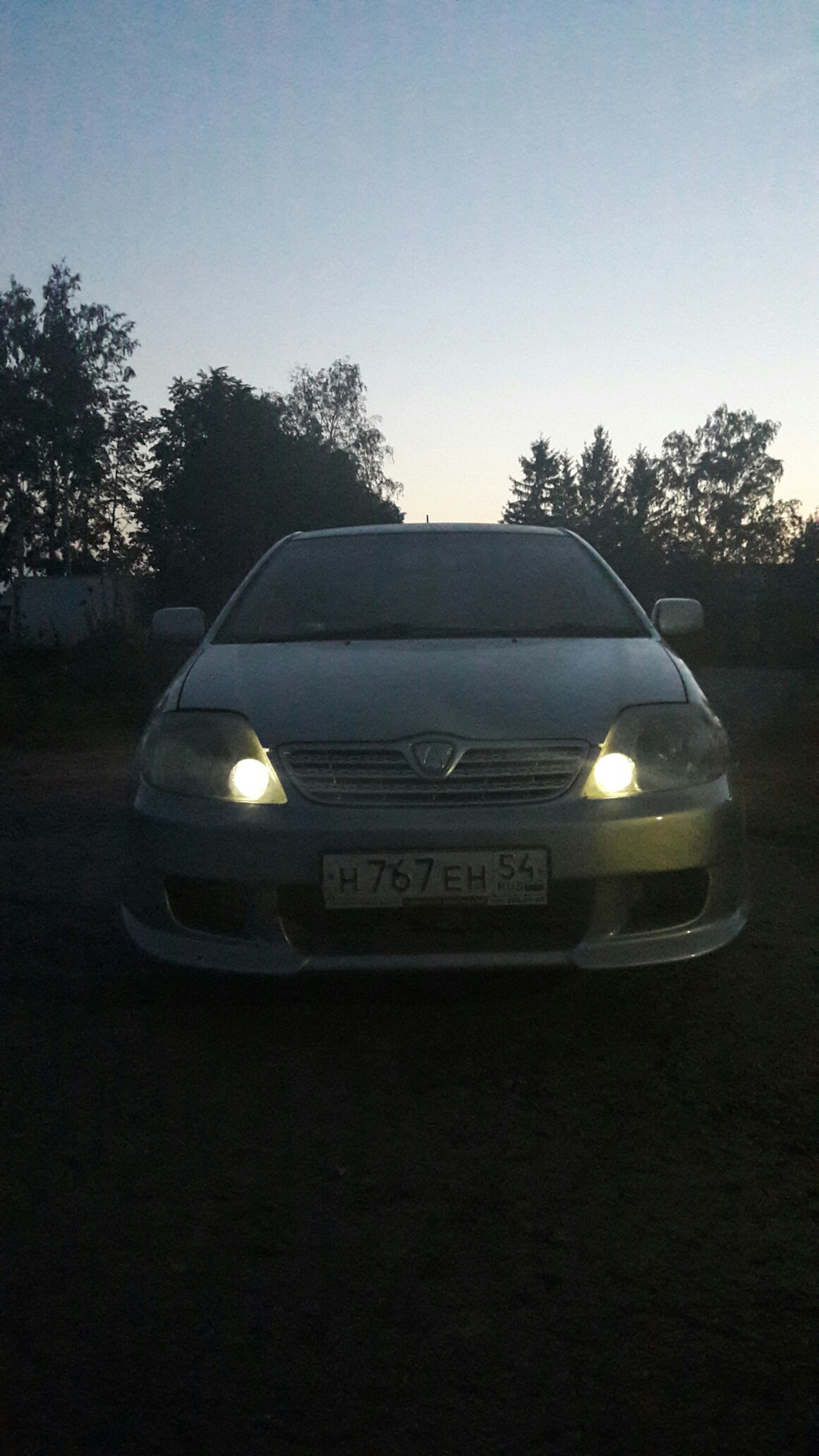 Бампер на месте) — Toyota Allex, 1,5 л, 2001 года | тюнинг | DRIVE2