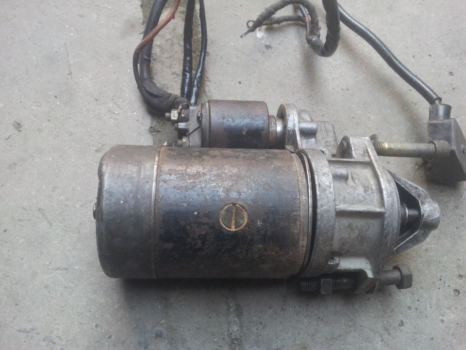 Разбор стартера — Mercedes-Benz W123, 2 л, 1980 года | своими руками ...