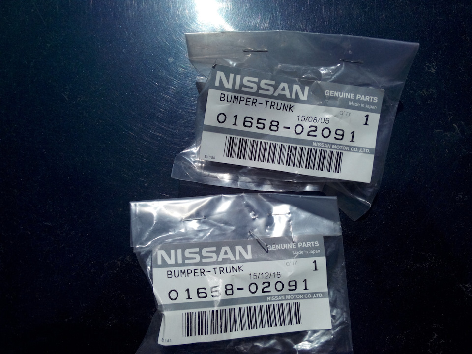 Всякие мелочи. Петля багажника, резинки-отбойники и сопротивление ...