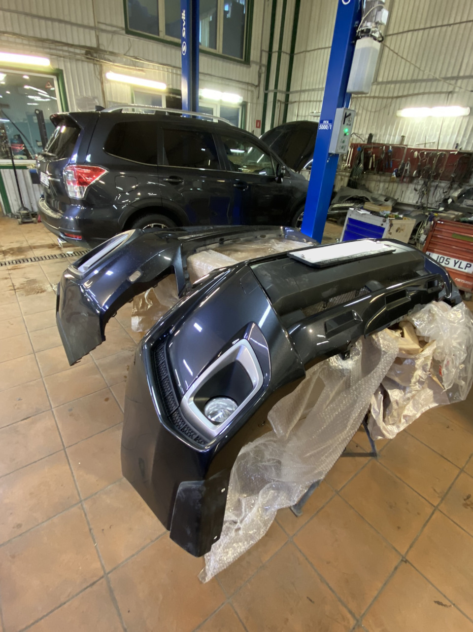 Бампер XT установлен! — Subaru Forester (SJ), 2,5 л, 2018 года | тюнинг ...