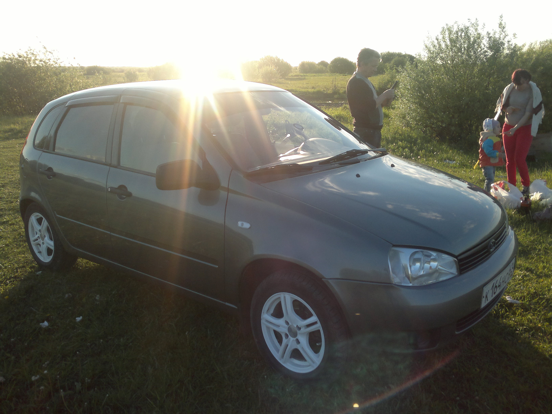 поменял наконец то задние стойки — Lada Калина Хэтчбек (1G), 1,6 л ...