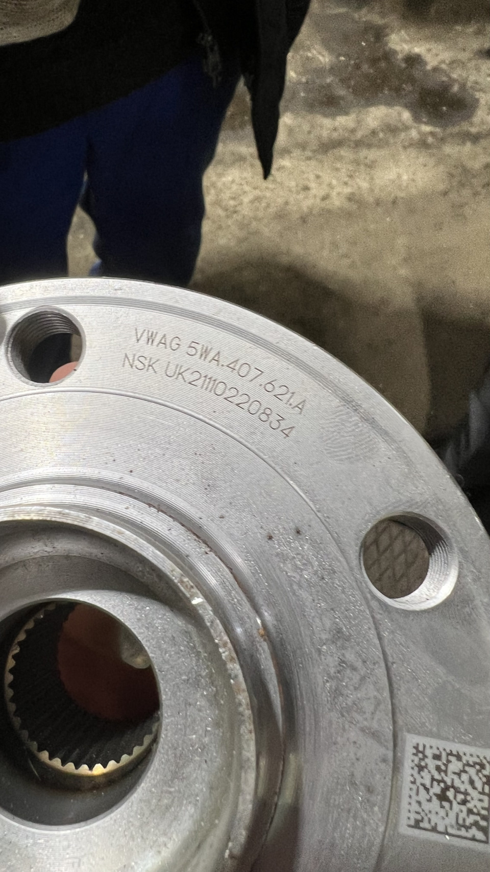 5WA407621A Ступица колеса VAG | Запчасти на DRIVE2