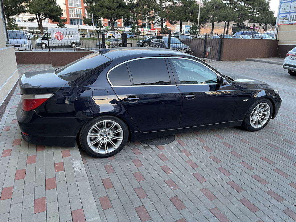 Новые диски 135 стиль и резина — BMW 5 series (E60), 3 л, 2004 года ...