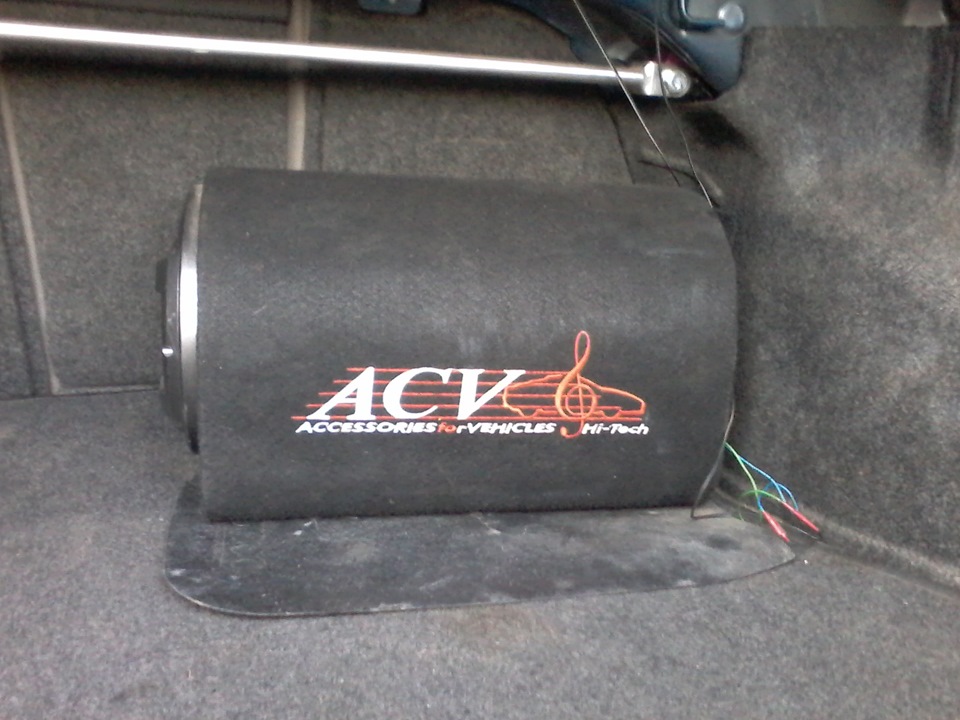 сабвуфер acv — Subaru Impreza (GE/GH), 2 л, 2007 года | автозвук | DRIVE2