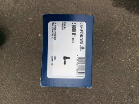 93740722 НАКОНЕЧНИК РУЛЕВОЙ ТЯГИ L GM | Запчасти на DRIVE2