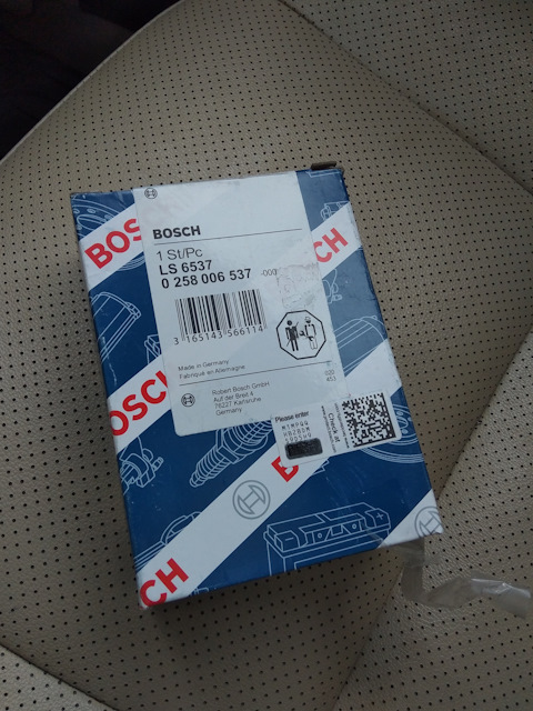 0258006537 Лямбда зонд (датчик кислорода) BOSCH | Запчасти на DRIVE2