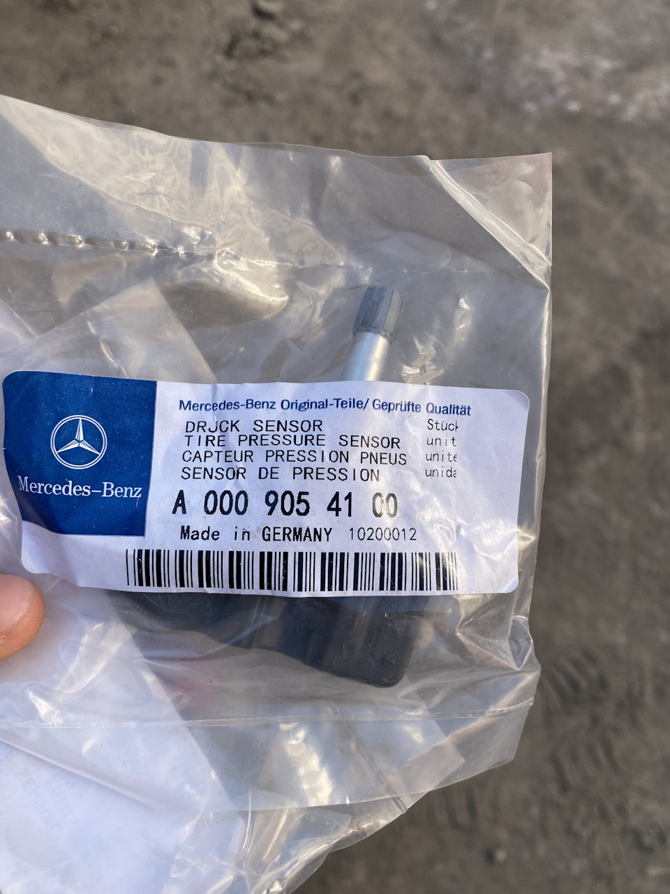 A0009054100 ДАТЧИК ДАВЛЕНИЯ в шине Mercedes | Запчасти на DRIVE2