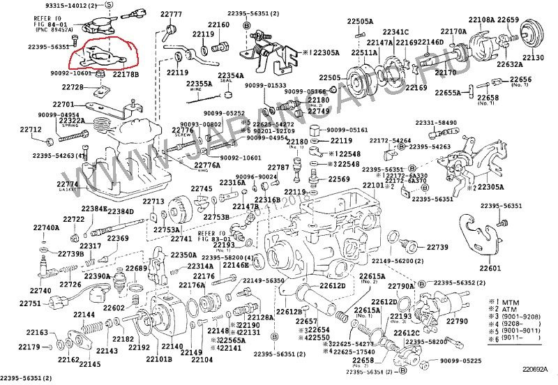 Ищу кронштейн датчика TPS — Toyota Land Cruiser 80, 4,2 л, 1993 года ...