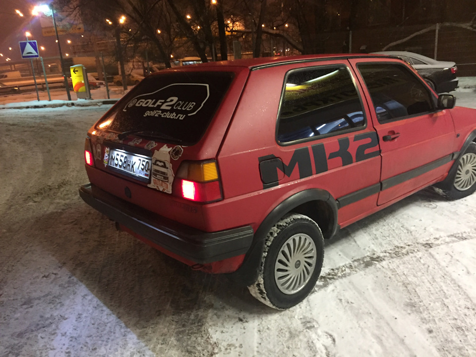 Тонер как хотел американка 5% — Volkswagen Golf Mk2, 1,3 л, 1988 года ...